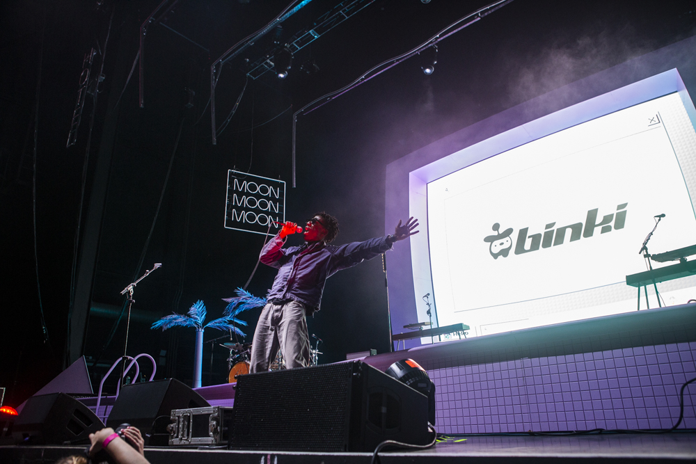 Glass Animals with Binki at Ameris Bank Amphitheatre 09/08/21