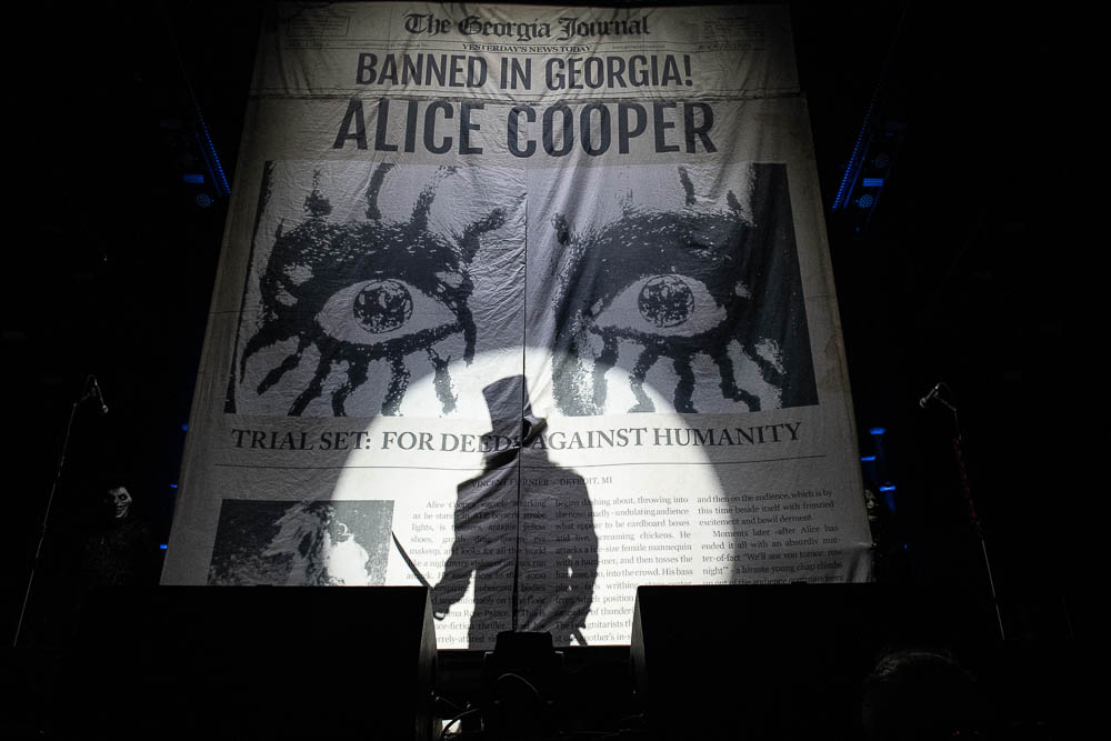Alice Cooper with Rob Zombie, Ministry and Filter at Ameris Bank ...